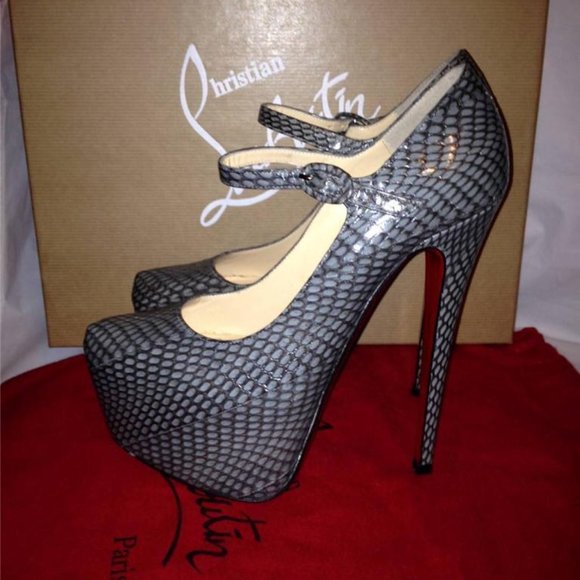 Christian Louboutin | Shoes | Christian Louboutin Lady Daf 6 Cobra ...